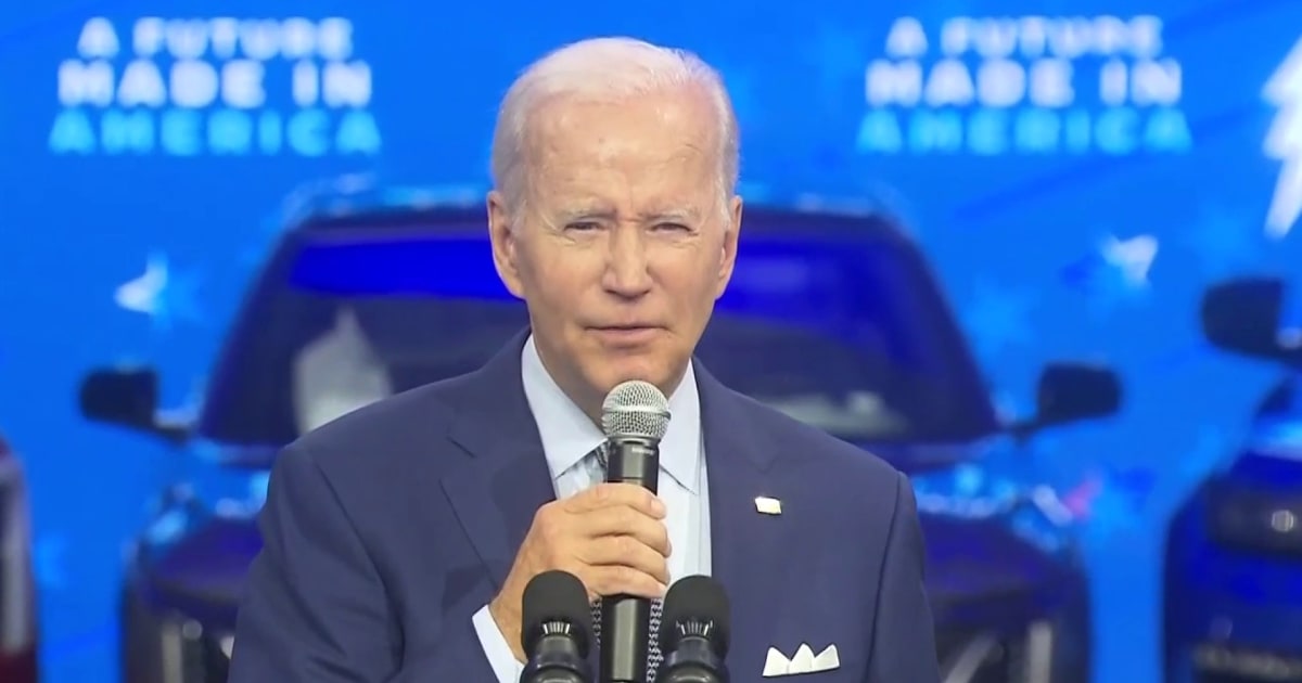 Biden announces investment in electric vehicle charging stations
