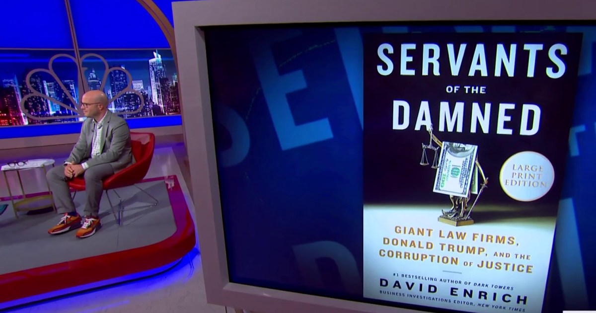 One-on-one with David Enrich