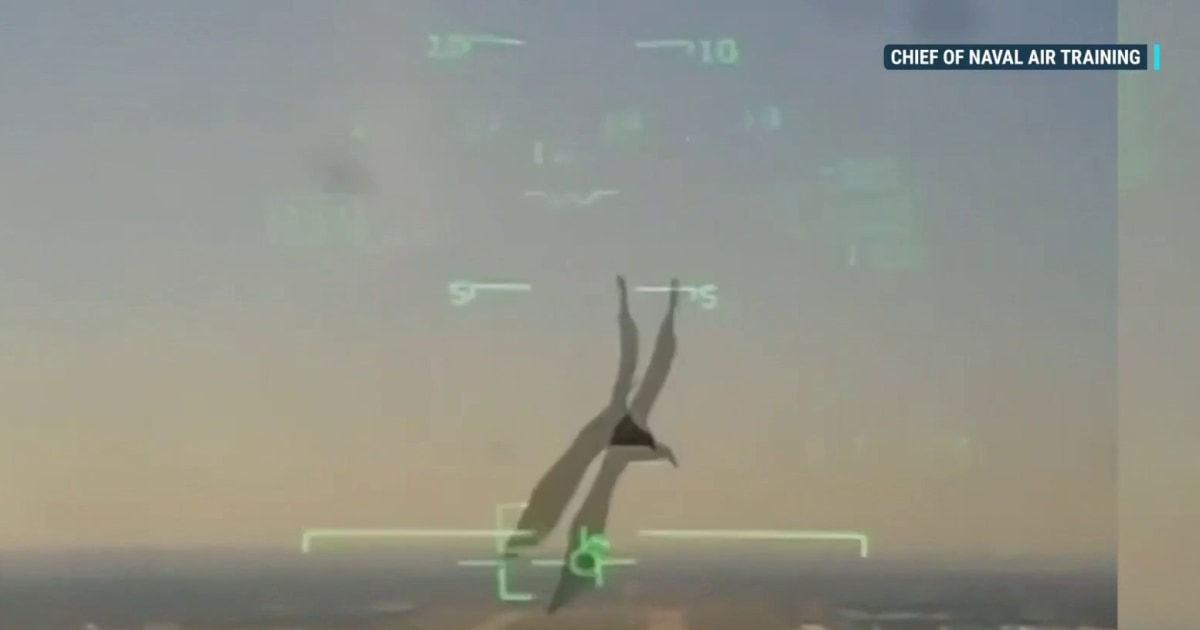 New video shows moments leading up to military jet crash