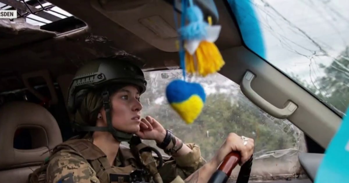 Ukrainian combat medic describes experiences on the front line of the ...
