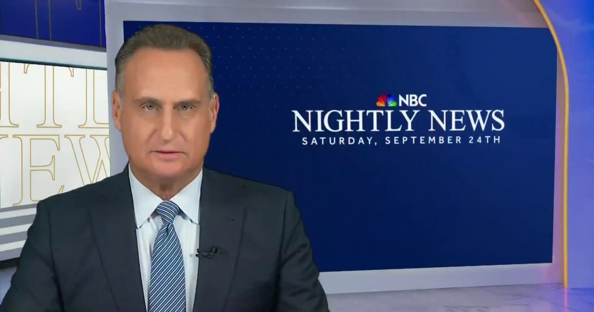 Nightly News Full Broadcast (September 24th)