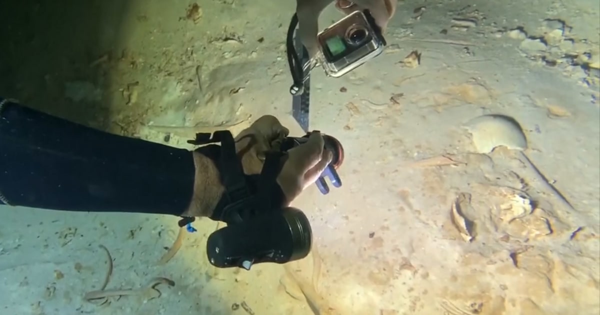 Human skeleton found in Mexican cave that flooded 8,000 years ago