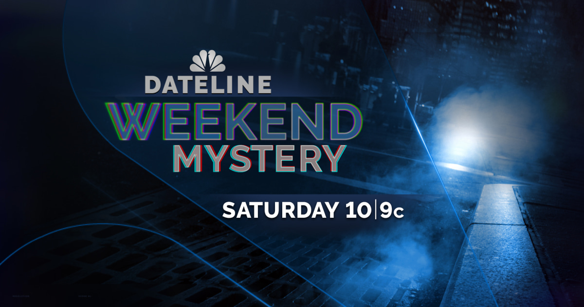 DATELINE WEEKEND MYSTERY PREVIEW: House of Horrors