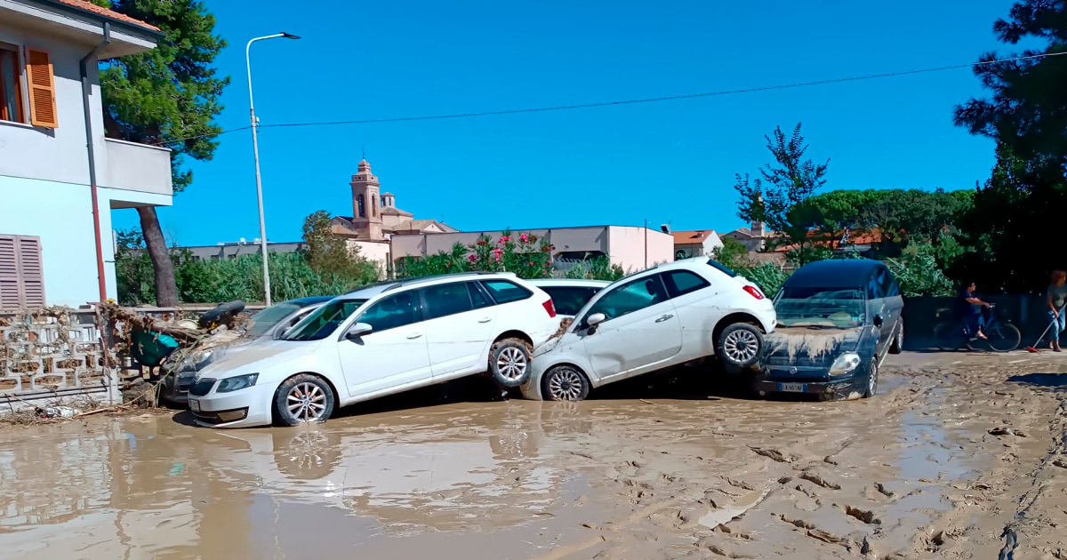 Deadly flash floods strike central Italy after torrential rainfall