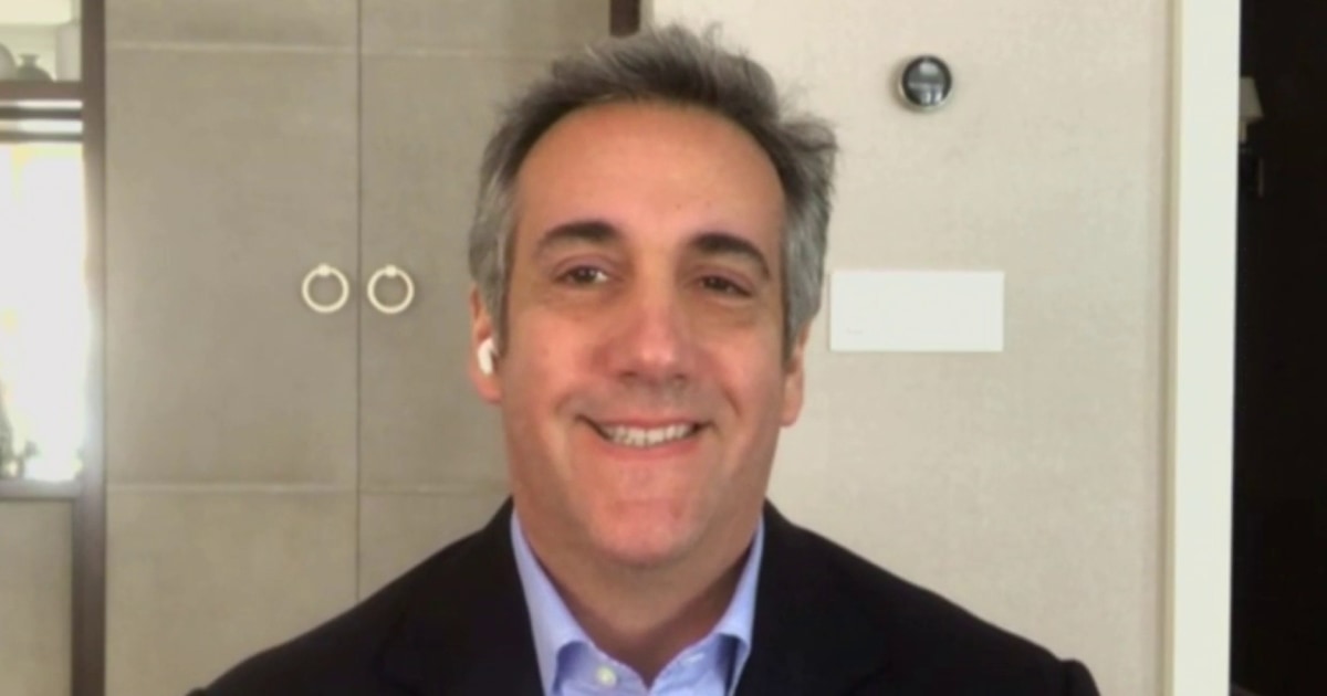 Michael Cohen: ‘Do I believe there will be criminality for Donald ...