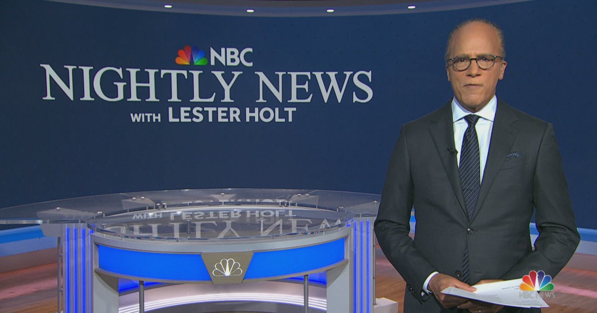 Nightly News Full Broadcast (September 12th)