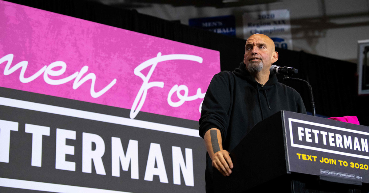 Fetterman talks health concerns, defends abortion rights at ...