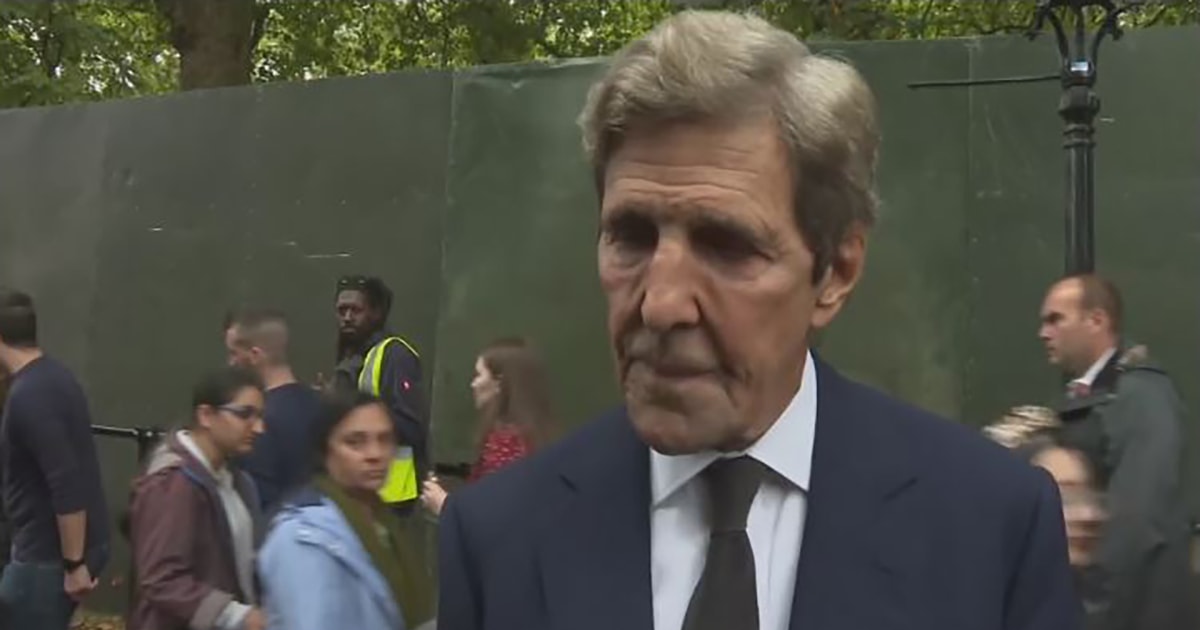 John Kerry: Queen Elizabeth II was the calm in the storm for 70 years