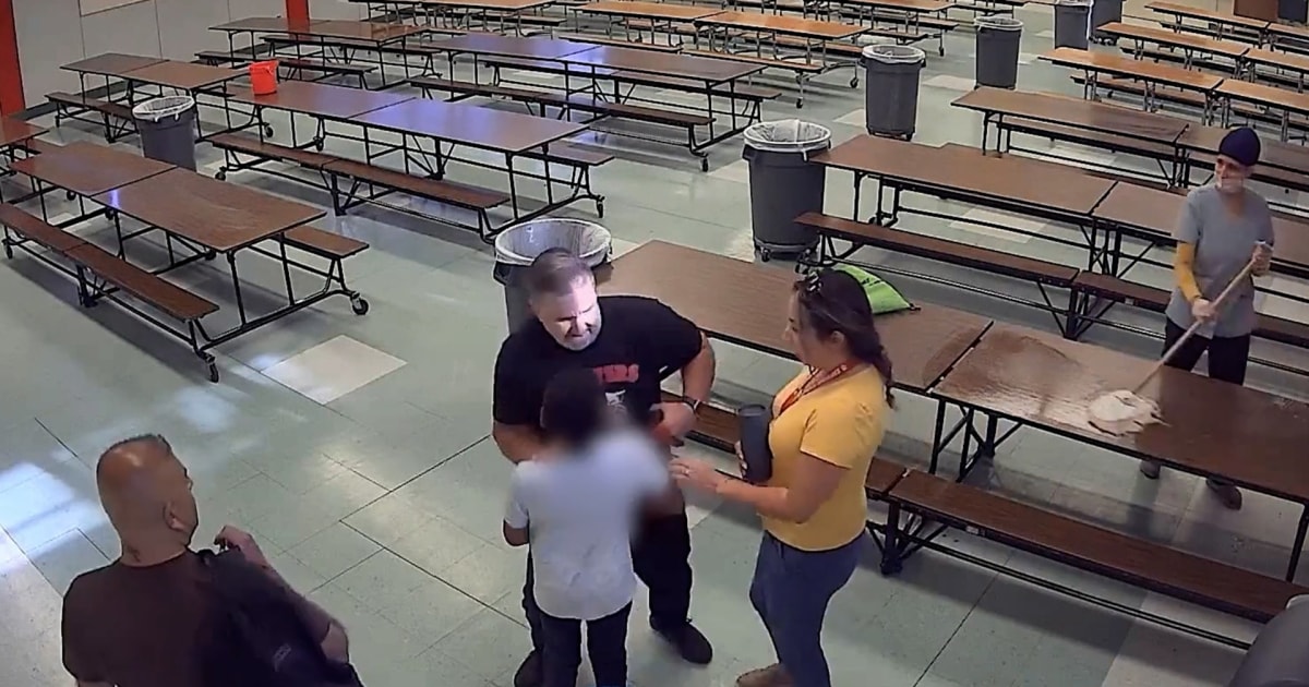 Surveillance video shows former Fresno principal shoving student