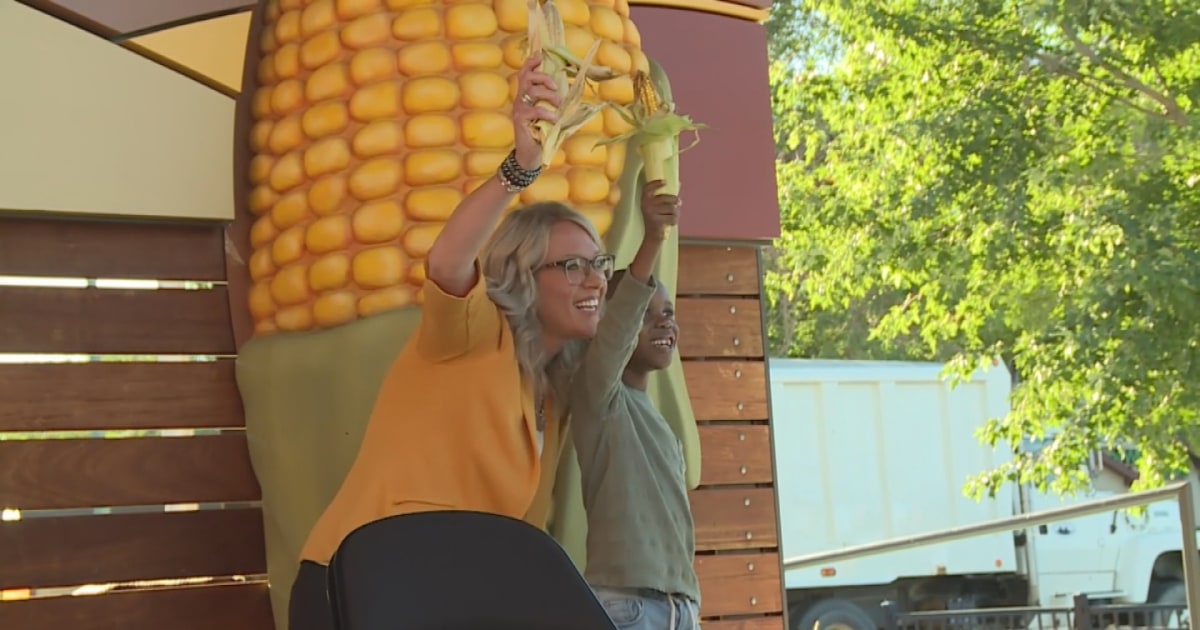 TikTok's Tariq the 'Corn Kid' visits South Dakota's Corn Palace