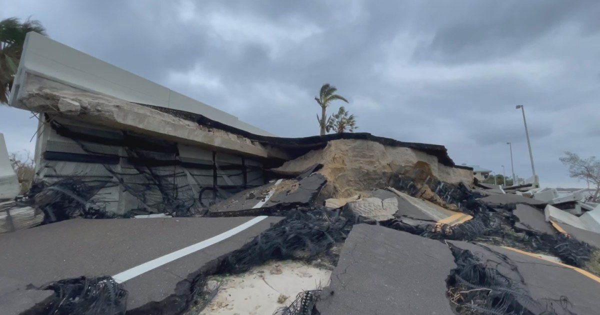 Hurricane Ian destroys portion of Sanibel Causeway, cutting off island Hurricane Ian destroys portion of Sanibel Causeway, cutting off island