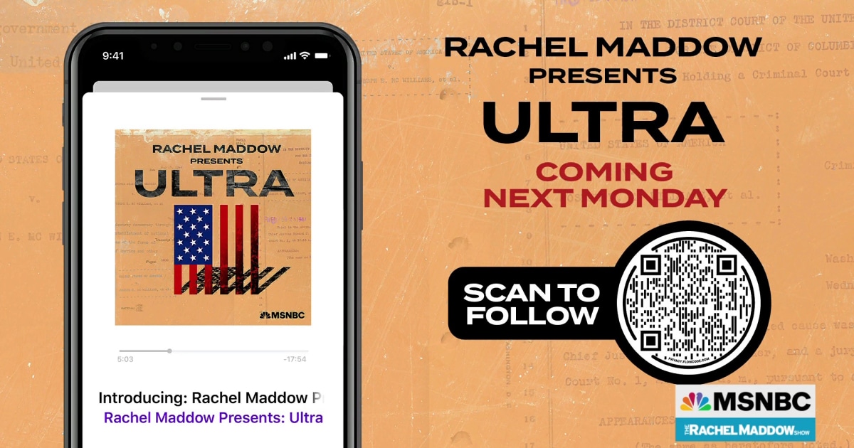 New Maddow podcast finds contemporary resonance in 1940s sedition trial