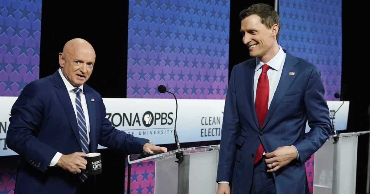 Arizona Senate candidates face off in first debate weeks ahead of midterms