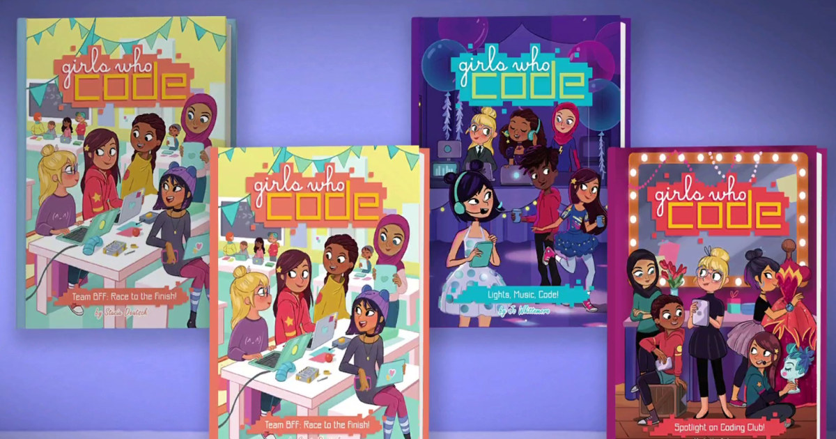 #VelshiBannedBookClub: “Girls Who Code” Book Series