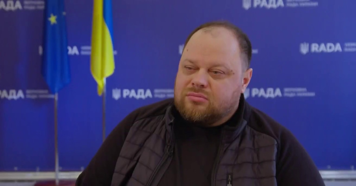 Head of Ukraine's Parliament Ruslan Stefanchuk speaks out