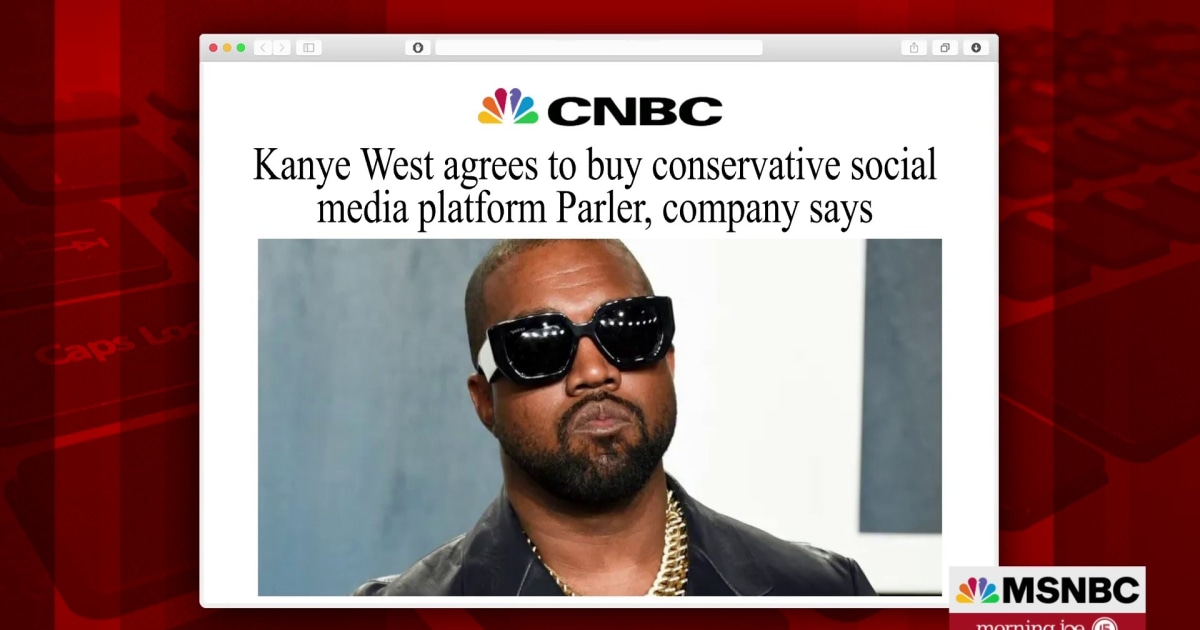 Kanye West to acquire conservative social media platform Parler