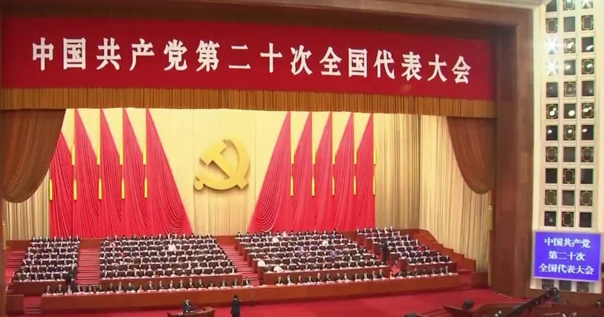 China's Communist Party Congress convenes with Xi Jinping expected to ...