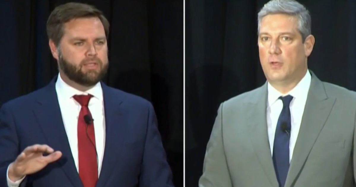 Ryan, Vance paint each other as extremists in fight for moderate voters