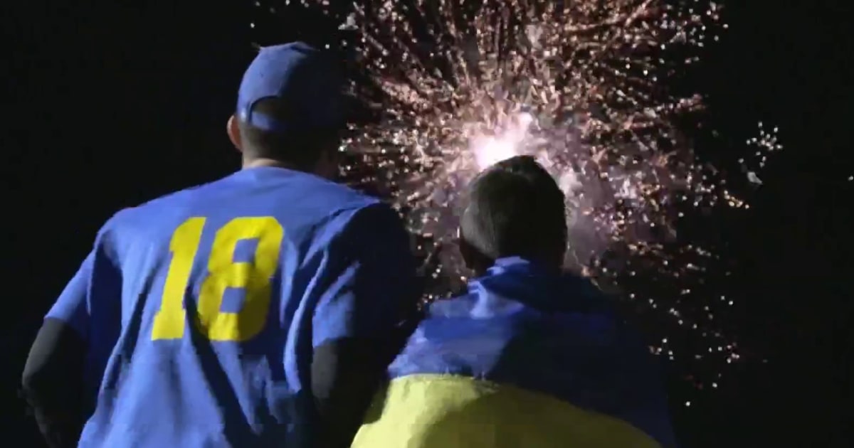 Ukrainian national baseball team on tour in New York