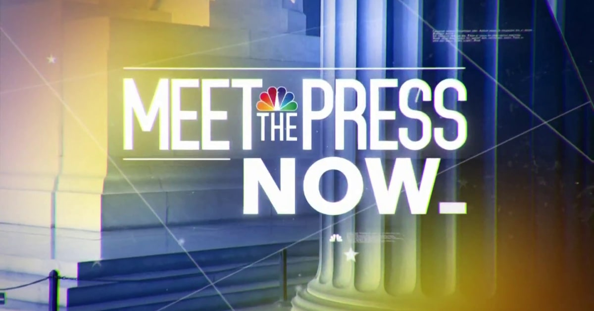 MTP NOW Oct. 24 — NBC News poll; New British PM; Rep. Susie Lee ...