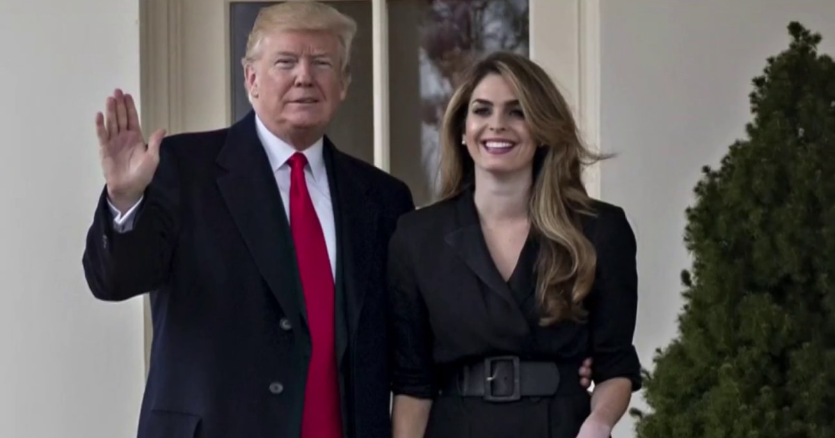 Former Trump adviser Hope Hicks interviews with Jan. 6 committee