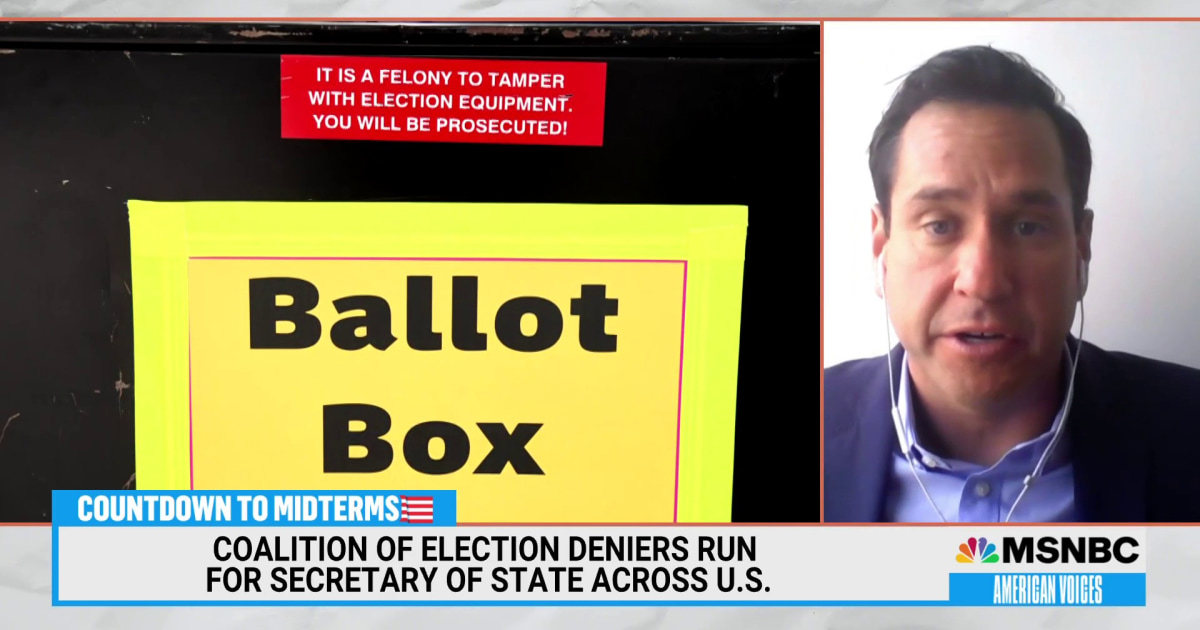 Election denier running for Secretary of State in Nevada causes chaos