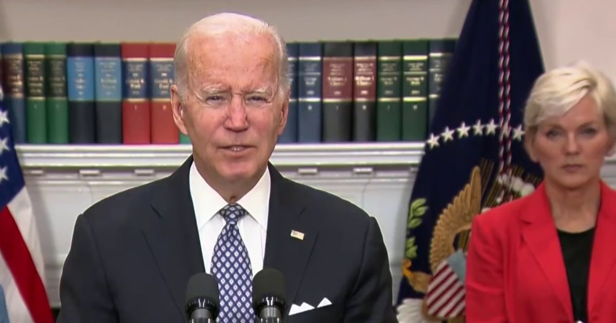 Biden slams oil companies for high profits amid record gas prices