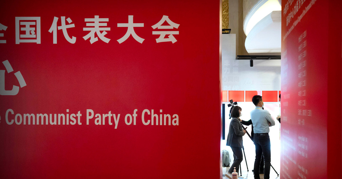 After protest, Beijing steps up security ahead of Communist Party Congress