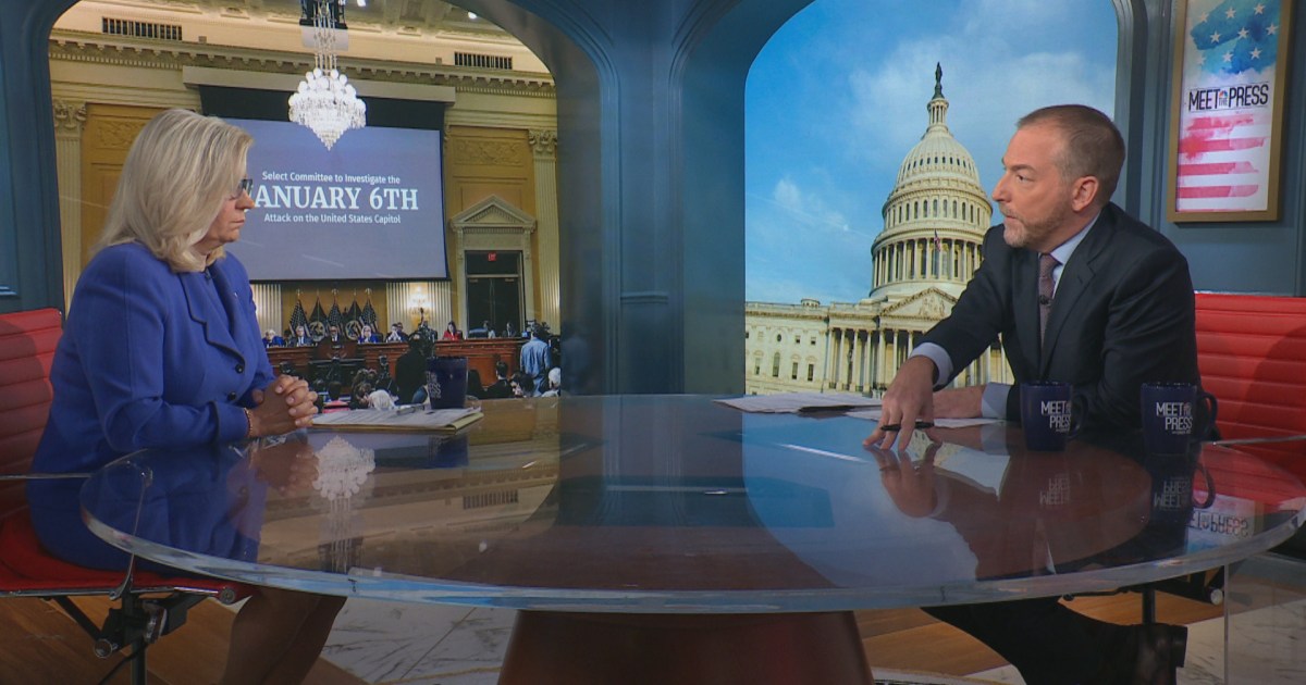 MTP Compressed: Liz Cheney outlines the future of the Republican Party ...