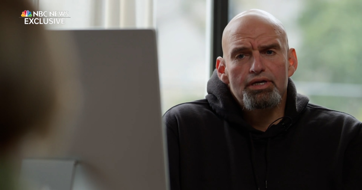 Full Fetterman interview: ‘I believe I'm going to be able to serve ...