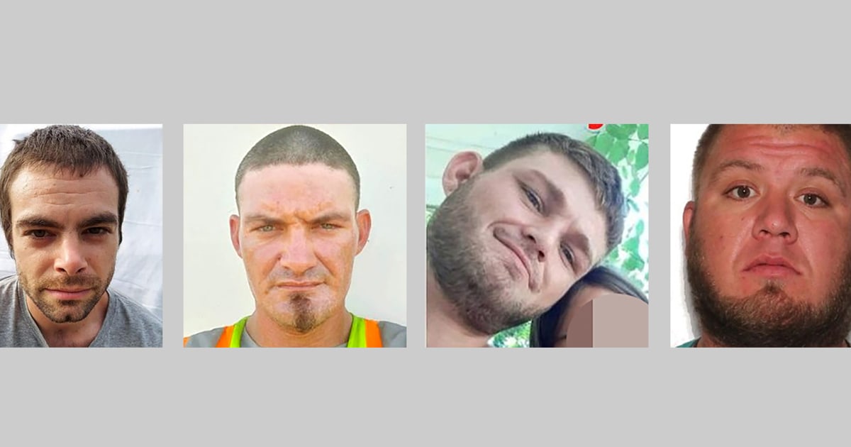 Oklahoma police searching for four missing men