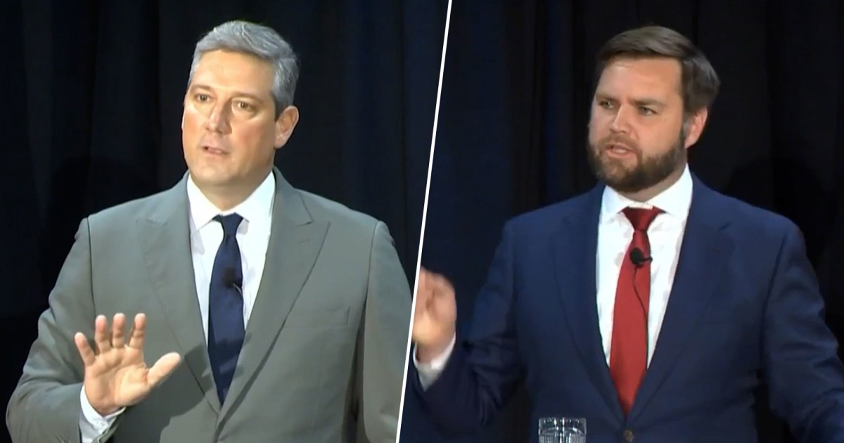 Ohio Senate candidates J.D. Vance, Tim Ryan face off in final debate