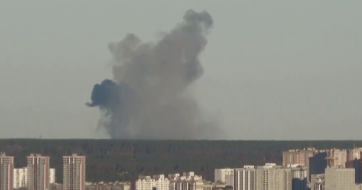 Russia strikes critical infrastructure in Ukraine