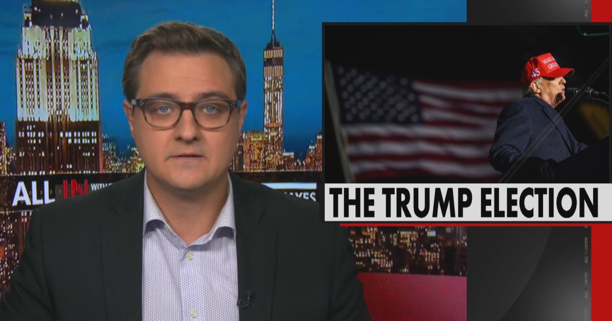 Chris Hayes: If Republicans win, Trump will be the ‘shadow Speaker of ...
