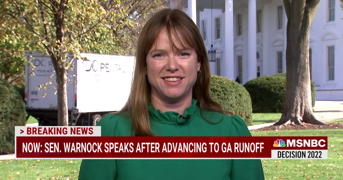 Kate Bedingfield: ‘Whatever Senator Warnock needs, President Biden is ...