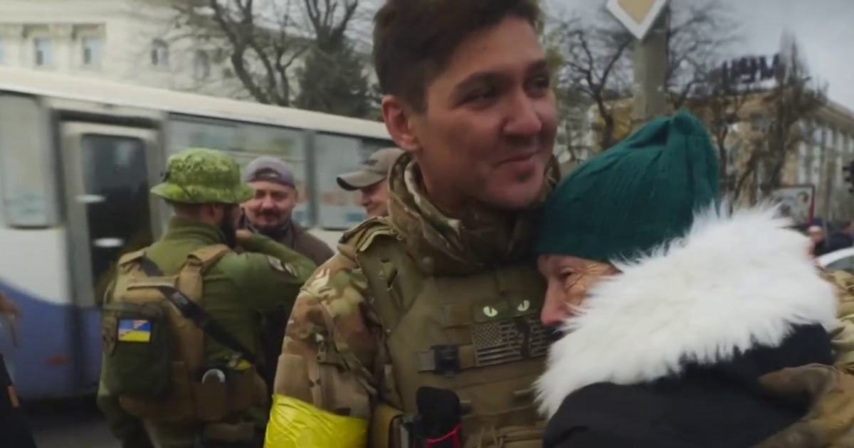 NBC News’ Richard Engel gives inside look into newly liberated city of ...