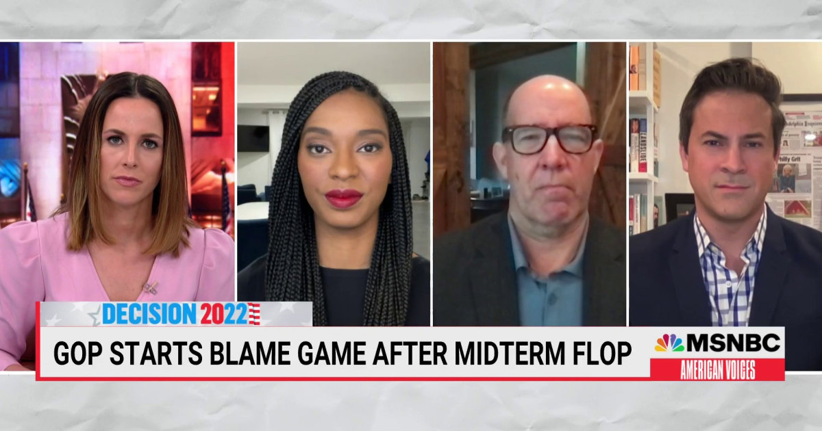GOP starts blame game after midterm election flop
