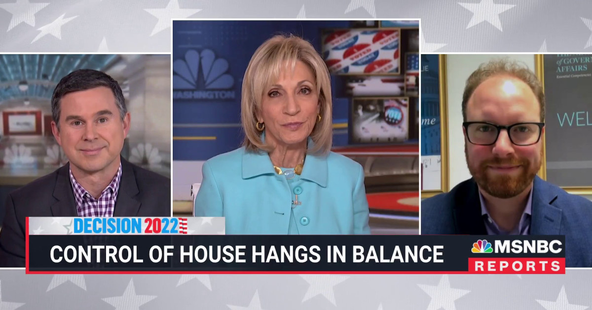 David Wasserman: ‘It’s now going to take a miracle’ to get Democrats ...