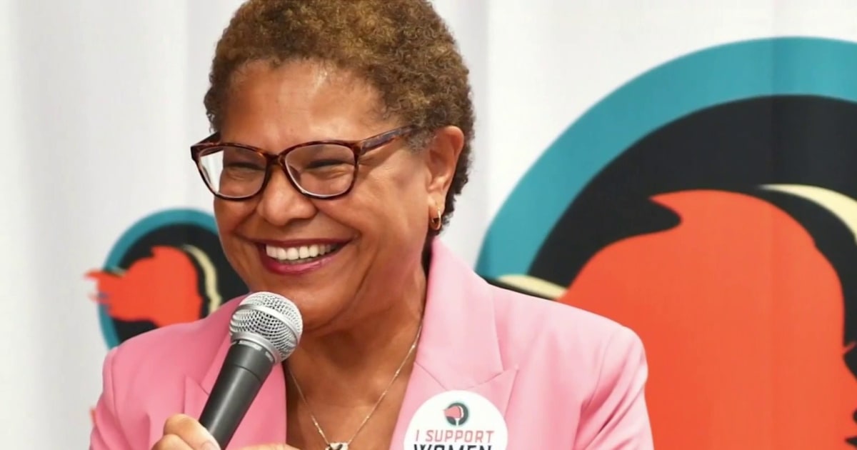 Karen Bass wins L.A. mayor's race