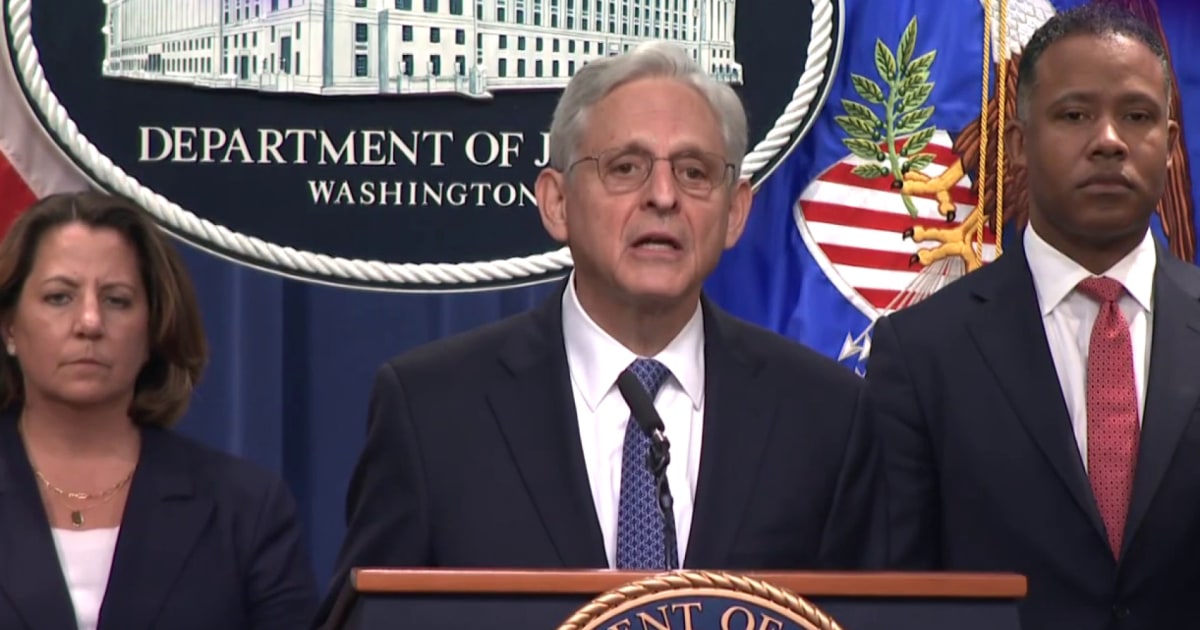 Merrick Garland naming special counsel for Department of Justice Trump ... Merrick Garland naming special counsel for Department of Justice Trump ...