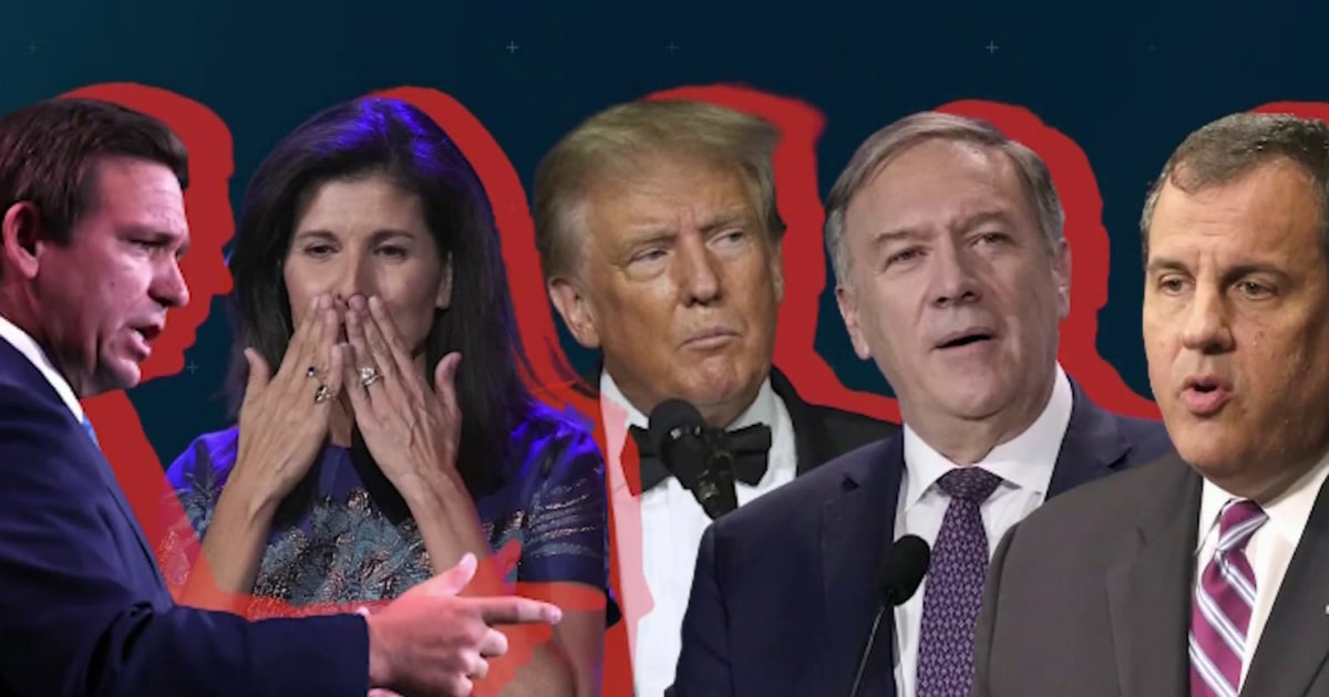 Potential GOP presidential candidates blast Trump's 2024 campaign