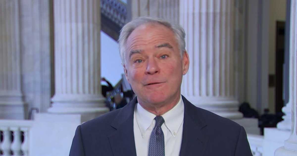 Sen. Kaine: Authoritarians are learning some painful lessons from ...
