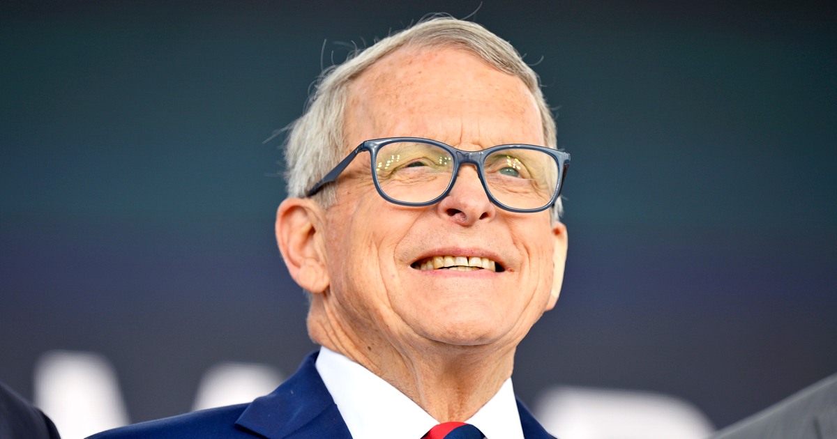 NBC News projects Republican Gov. Mike DeWine wins re-election in Ohio