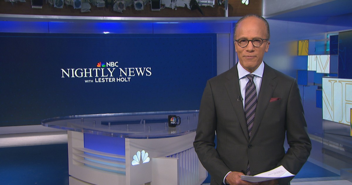 Nightly News Full Broadcast (November 4th)