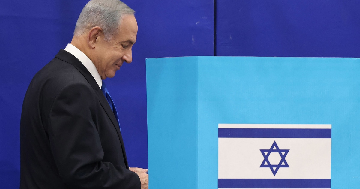 Leading candidates cast their votes in Israel's fifth election since 2019