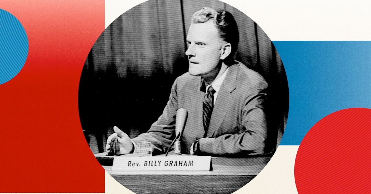 Billy Graham discusses desegregation on 'Meet the Press'