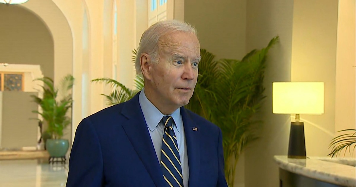 Biden reacts to Democrats maintaining control of Senate