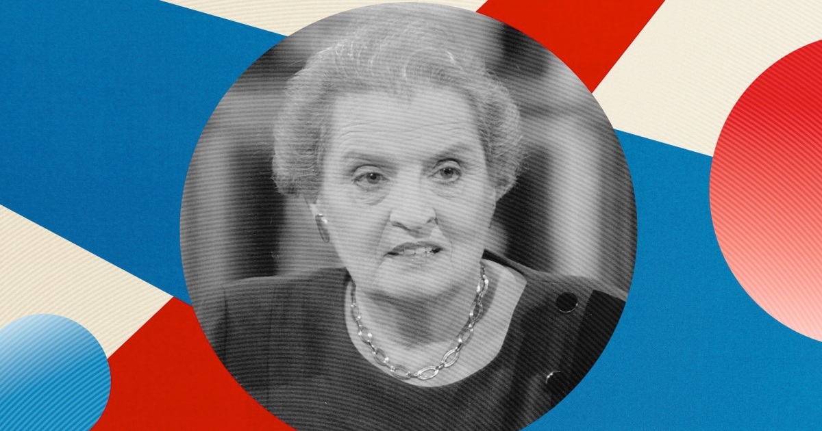 Madeleine Albright: The first female secretary of State joins 'Meet the ...