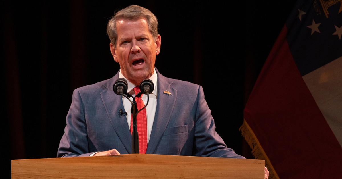 Georgia Gov. Brian Kemp gives victory speech in 2022 midterms