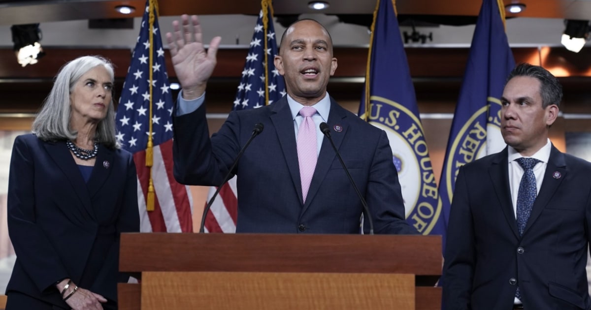 Rep. Hakeem Jeffries becomes first Black person to lead Congressional ...
